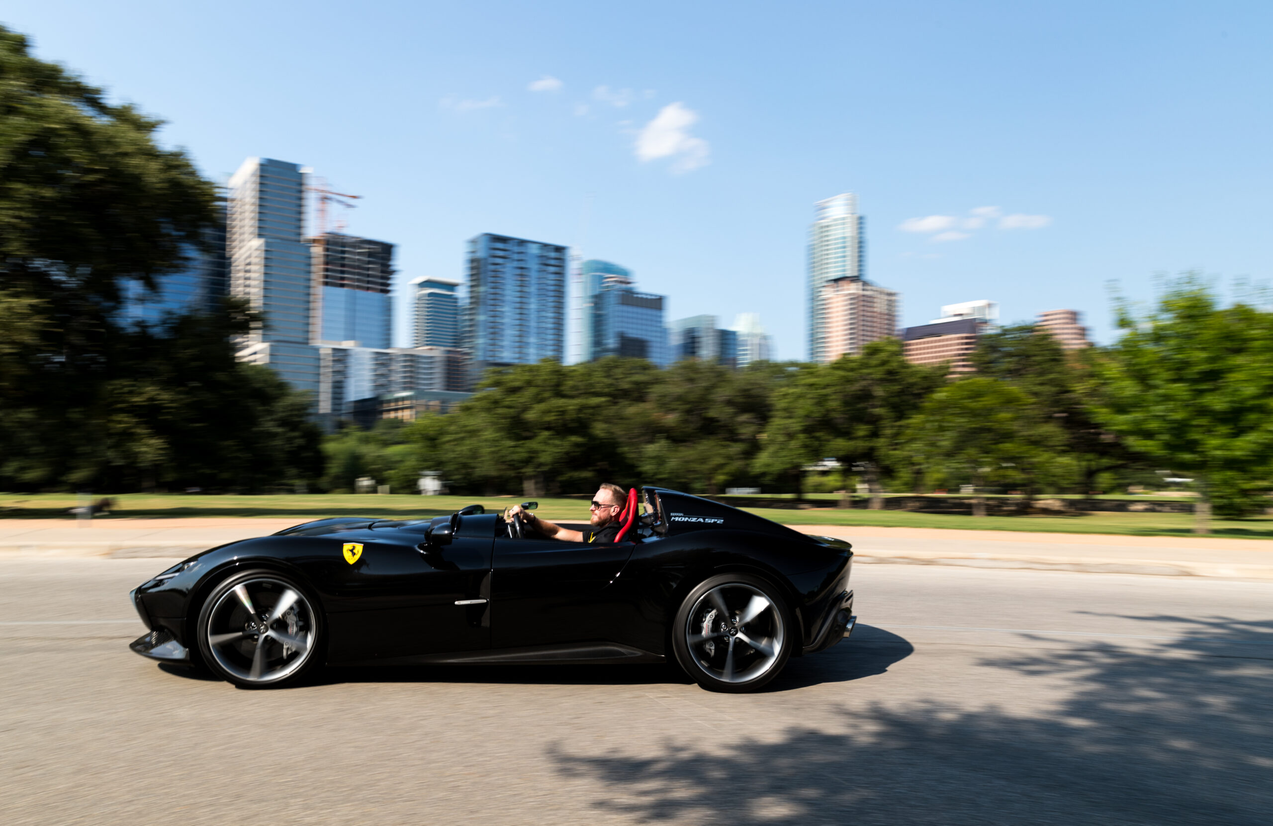 Ferrari Monza SP2 and Grant Shaw - Kurt Bradley